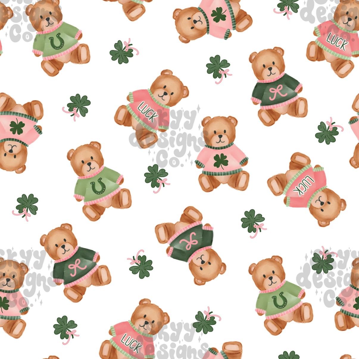 St. Patrick's Sweater Bears – Skyy Designs Co.
