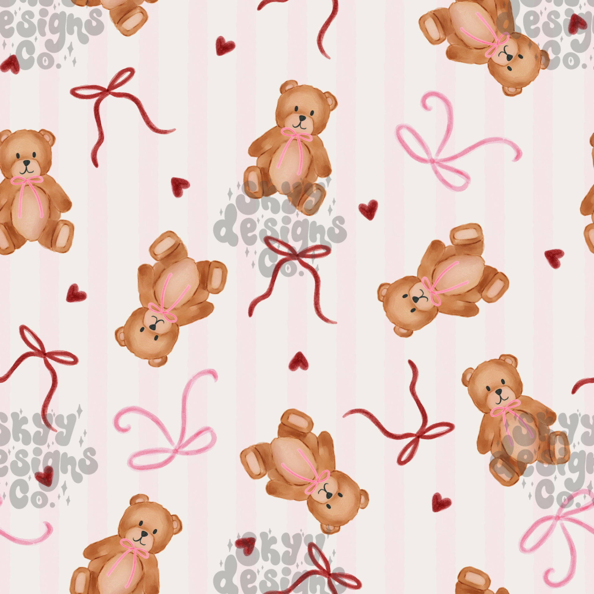 Neutral Valentine Bears – Skyy Designs Co.