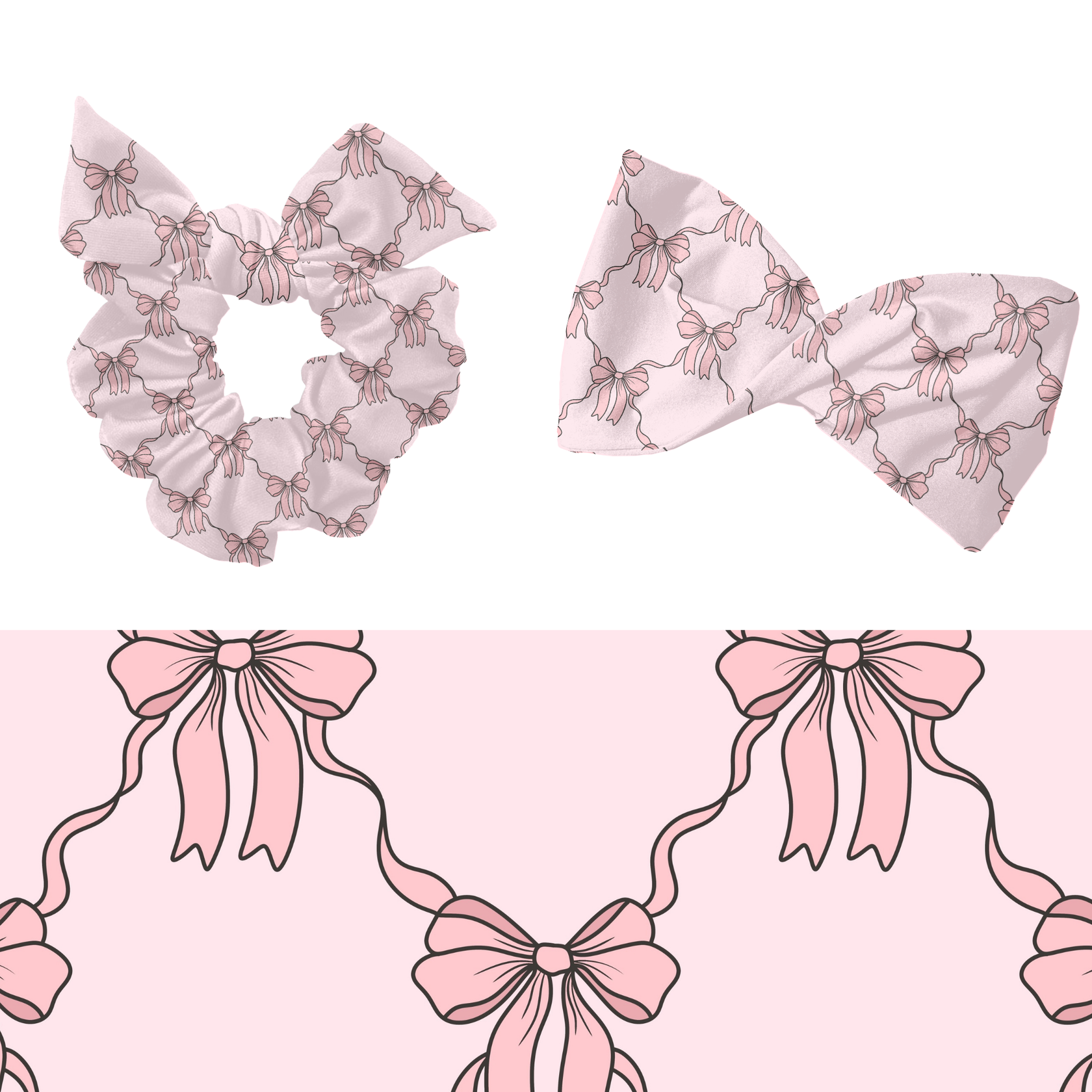 Girly Coquette Bow Pattern – Skyy Designs Co.